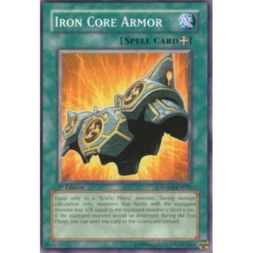 kduy SOVR-EN053 Iron Core Armor - Common