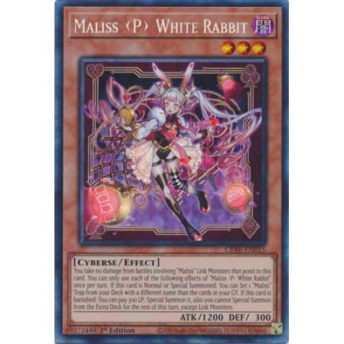 CRBR-EN015C Maliss P White Rabbit – Collector’s Rare