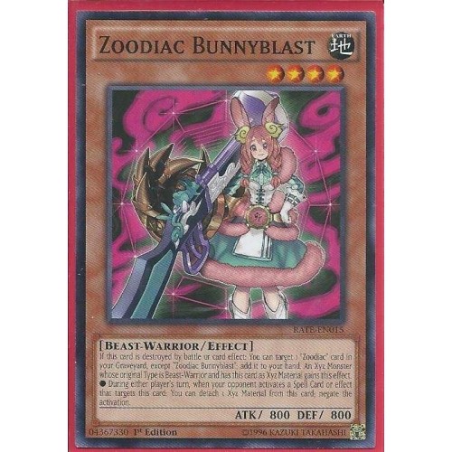 kduy RATE-EN015 Zoodiac Bunnyblast - Common