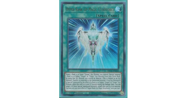 BROL-EN060 Hyper Rank-Up-Magic Utopiforce – Ultra Rare