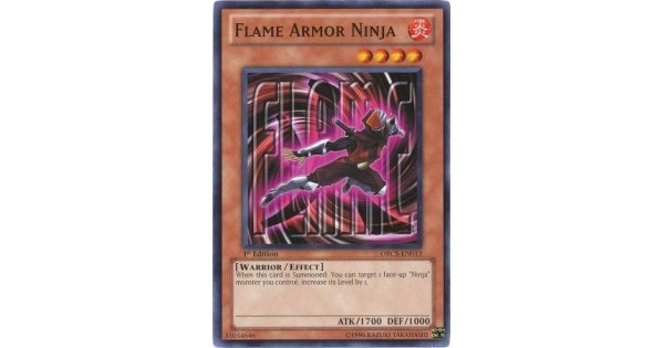 kduy ORCS-EN013 - Flame Armor Ninja - Common