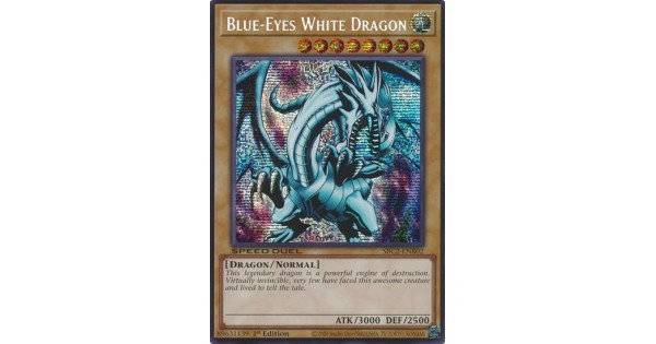 phx SBC2-ENB02 Blue-Eyes White Dragon - Prismatic Secret Rare - Hoa Kỳ ...