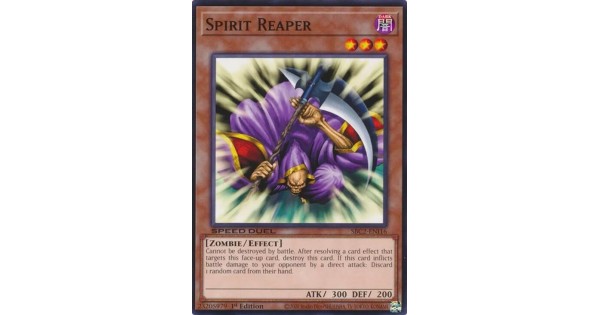 SBC2-ENI16 Spirit Reaper - Prismatic Secret Rare - Hoa Kỳ USA - Near ...