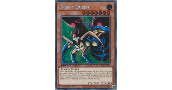 SBC1-END01 - Insect Queen - Secret Rare
