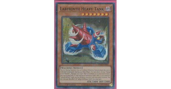 MAZE-EN001 Labyrinth Heavy Tank – Super Rare