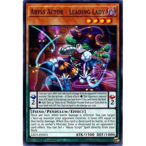 kduy LED3-EN051 Abyss Actor - Leading Lady - Common